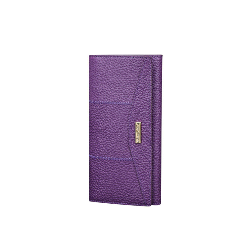 Men'S Handmade Rfid Blocking Genuine Leather Wallet